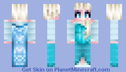 Elsa (From Frozen) Minecraft Skin