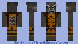 Rocket Raccoon Minecraft Skin