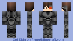 CyBorg Minecraft Skin