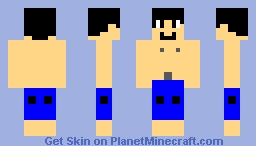Swimming Alex kid Minecraft Skin