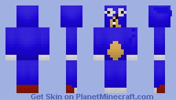 Sanic Minecraft Skin
