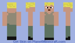 Daryl Dixon The Walking Dead Minecraft Skin