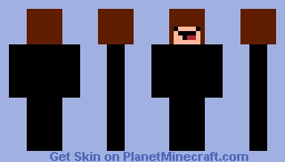 Derp Face Template (With Hair :3) Minecraft Skin