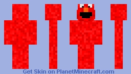 Elmo Minecraft Skin