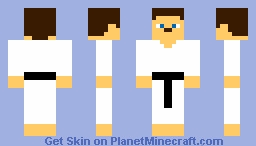 Karate Minecraft Skin
