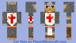 Templar Knight Papercraft Minecraft Skin