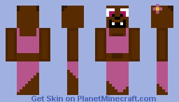 Bear Girl Minecraft Skin
