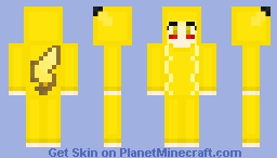 Pikachu Girl Minecraft Skin