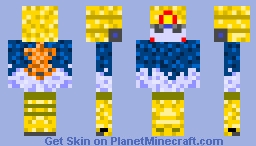 StarMan.EXE Minecraft Skin