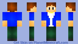 Blue Jacket Boy Minecraft Skin