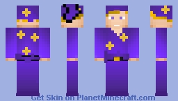 Young Wizard Minecraft Skin