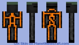 Back Spin Green Minecraft Skin