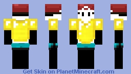 Golden Poké Minecraft Skin