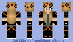 Holloween Spleefer Girl Skin Minecraft Skin