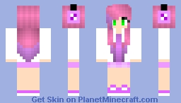 Pink Girl Minecraft Skin