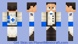 Tf2 Blu medic Minecraft Skin
