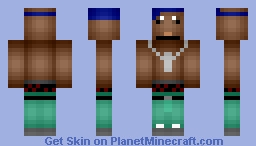 Tupac Shakur Minecraft Skin