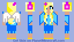 Angelic Girl Minecraft Skin
