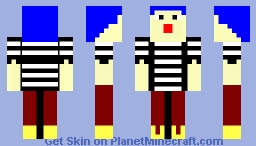 Buggy Prisoner Minecraft Skin