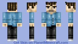 Bill Collins, Creeper Apocalypse Survivor | Jrayko Minecraft Skin