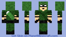 Green Arrow Minecraft Skin