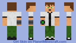 Ben 10 Skin Minecraft Skin