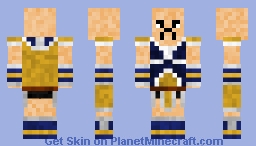 {}Dragon Ball Skins{} - Nappa (Saiyan Armor) Minecraft Skin