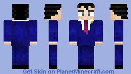 Phoenix Wright Minecraft Skin