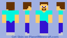 Plastic Steve Minecraft Skin