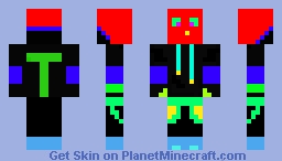 lava slime Minecraft Skin