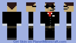 Secret Agent Minecraft Skin