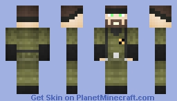 Big boss (Snake) Minecraft Skin