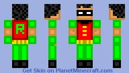 DwarvenDNA - Pixel Robin Minecraft Skin