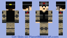 American Soldier Minecraft Skin