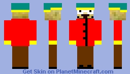 Cartman from South park Minecraft Skin
