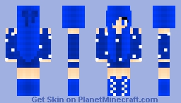{ℓσℓιℓσνєѕ2014}Starry Night-The night girl Minecraft Skin