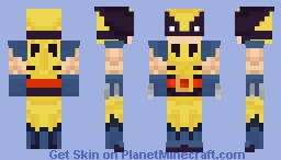 Wolverine Minecraft Skin