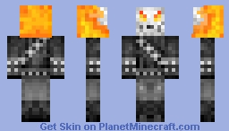 Ghost Rider Minecraft Skin