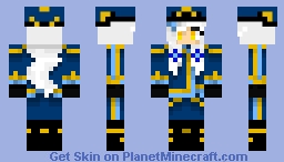 Kuro Military With Hat Minecraft Skin