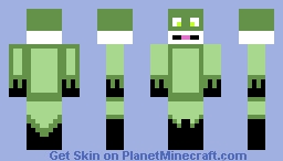 Green Orb Minecraft Skin