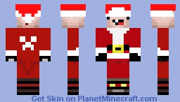 Santa Clous Noob Minecraft Skin