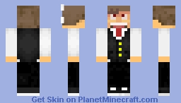 Butler Minecraft Skin Minecraft Skin