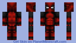 Deadpool v2 Minecraft Skin