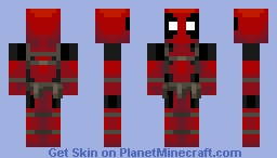 Deadpool Minecraft Skin