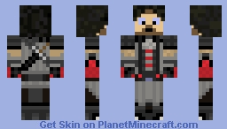 fire sword mage Minecraft Skin
