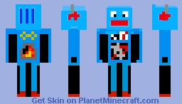 clock work robot Minecraft Skin