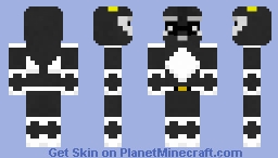 BlackPowerRanger Minecraft Skin