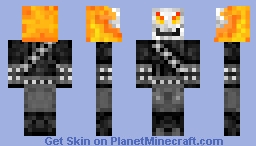 Ghost Rider Minecraft Skin