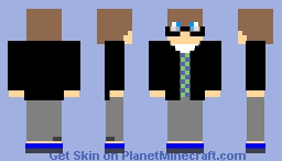 Casual Carl Minecraft Skin
