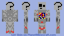 Confused Robot Minecraft Skin